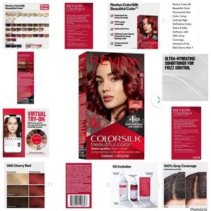 Revlon | Hair | Revlon Colorsilk Cherry Red Beautiful Color Hair Dye ...